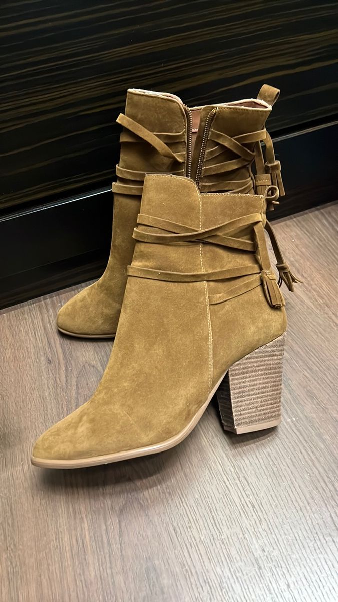 Bota Camurça Western Country 37 | Bota Feminina Villarosa Nunca Usado ...