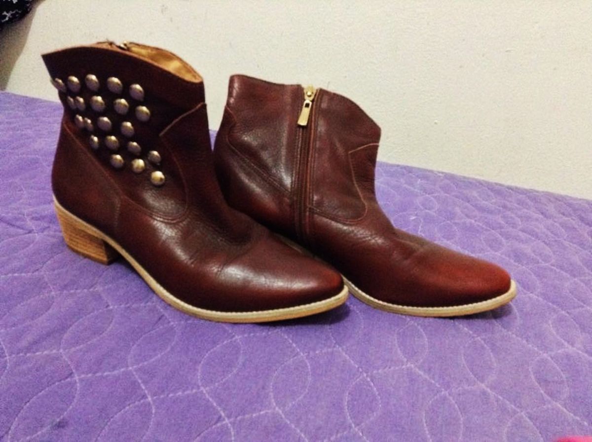 Bota Cano Curto | Bota Feminina Usado 13524236 | enjoei