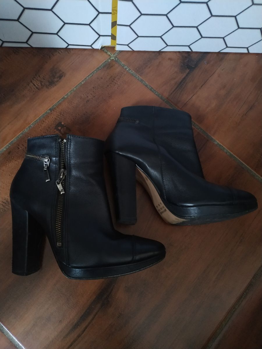 Bota Couro Legítimo | Bota Feminina Zeket Usado 85010704 | enjoei