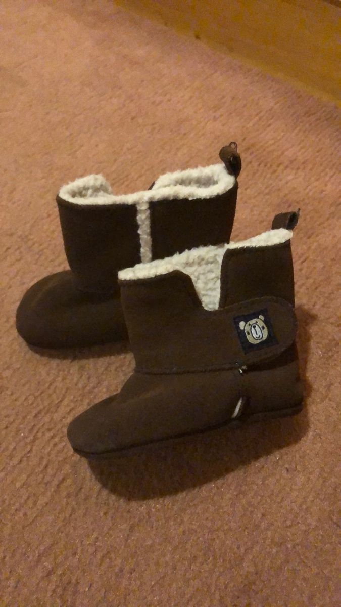 Bota Inverno Bebê Neve Marks Spencer com Pelo Dentro | Calçado Infantil ...