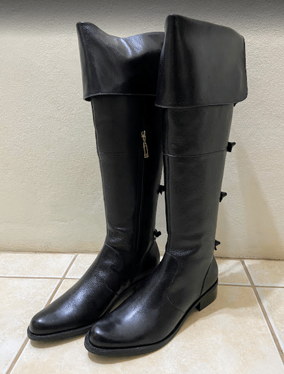 Bota Luz da Lua Cano Longo The Knee Saara - Tam 39 | Bota Feminina Luz ...