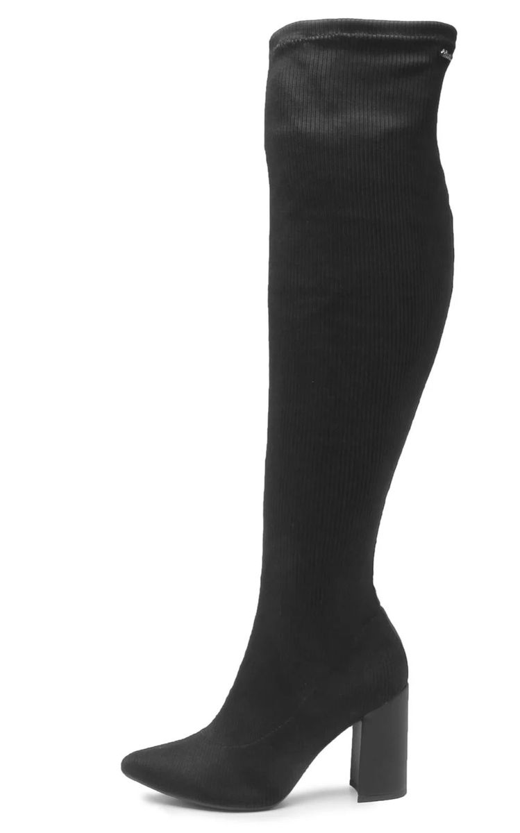 Bota Meia Over The Knee Dakota Quincy Preta | Bota Feminina Dakota ...