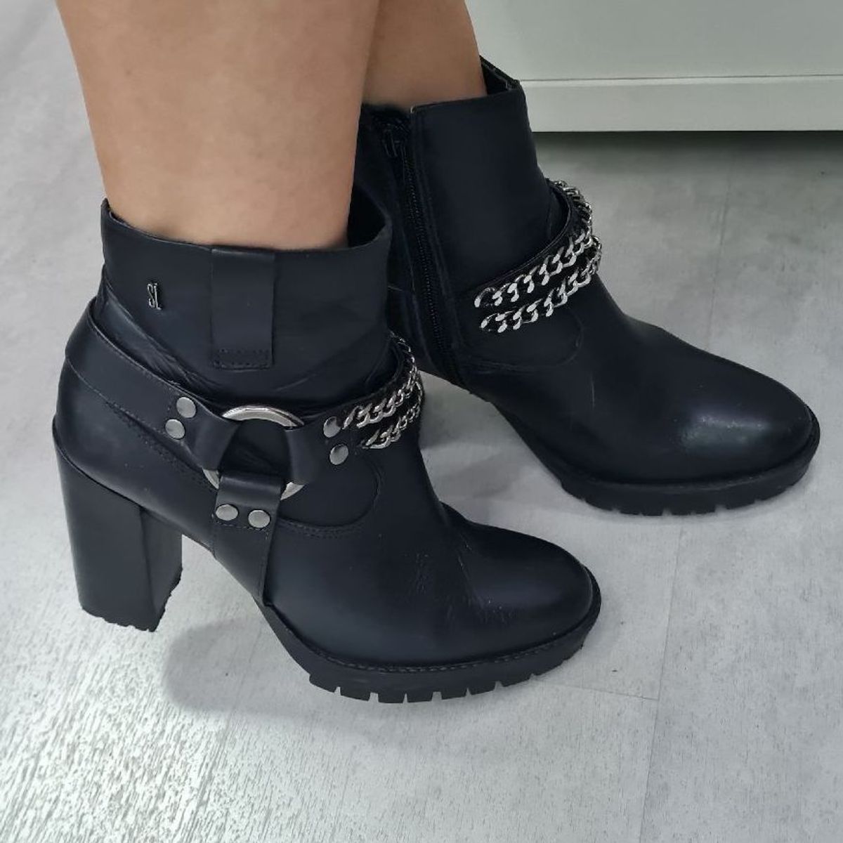 Bota Preta Santa Lolla | Bota Feminina Santa Lolla Usado 84998299 | enjoei