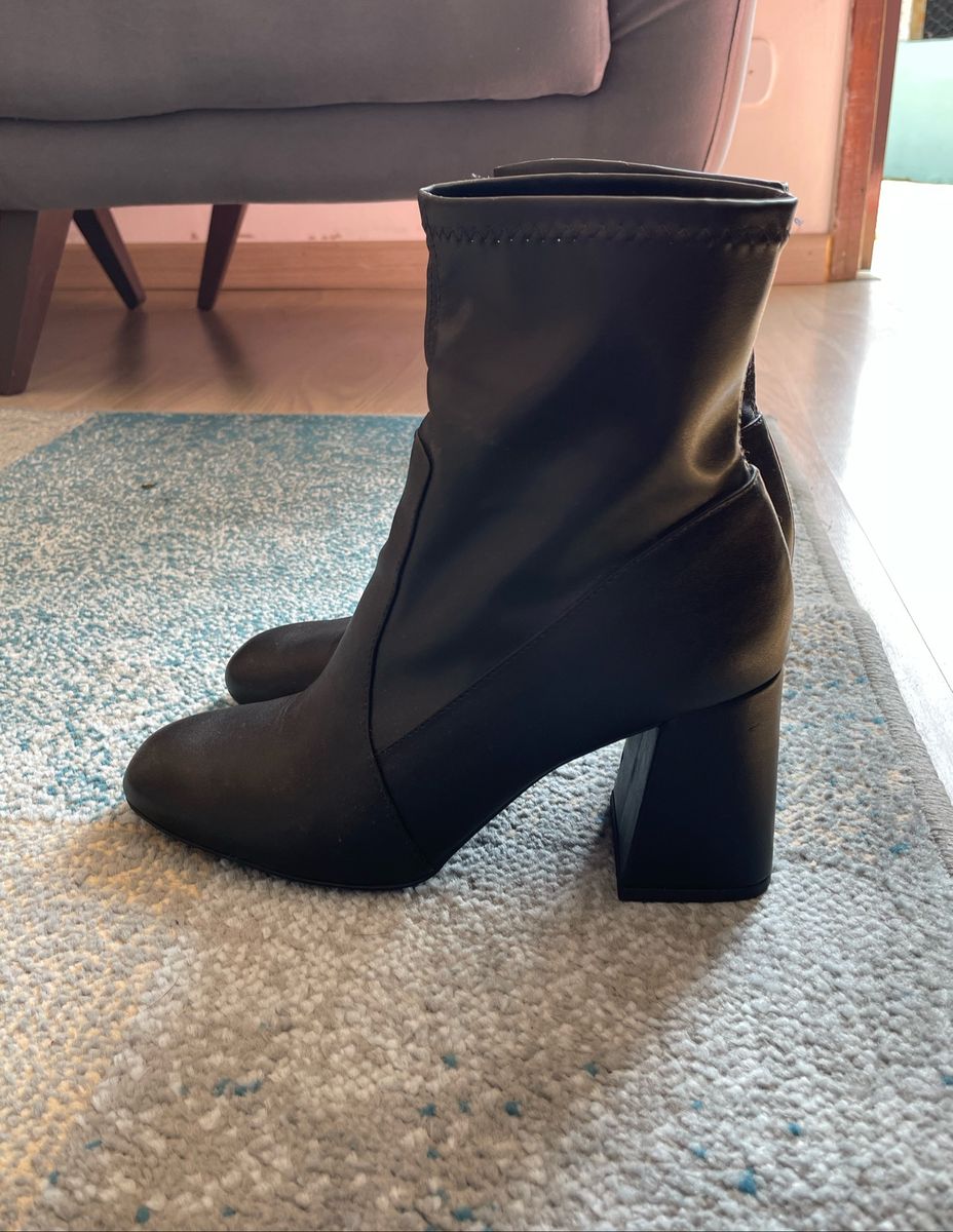 Bota Salto Grosso | Bota Feminina Oneself Usado 75681301 | enjoei