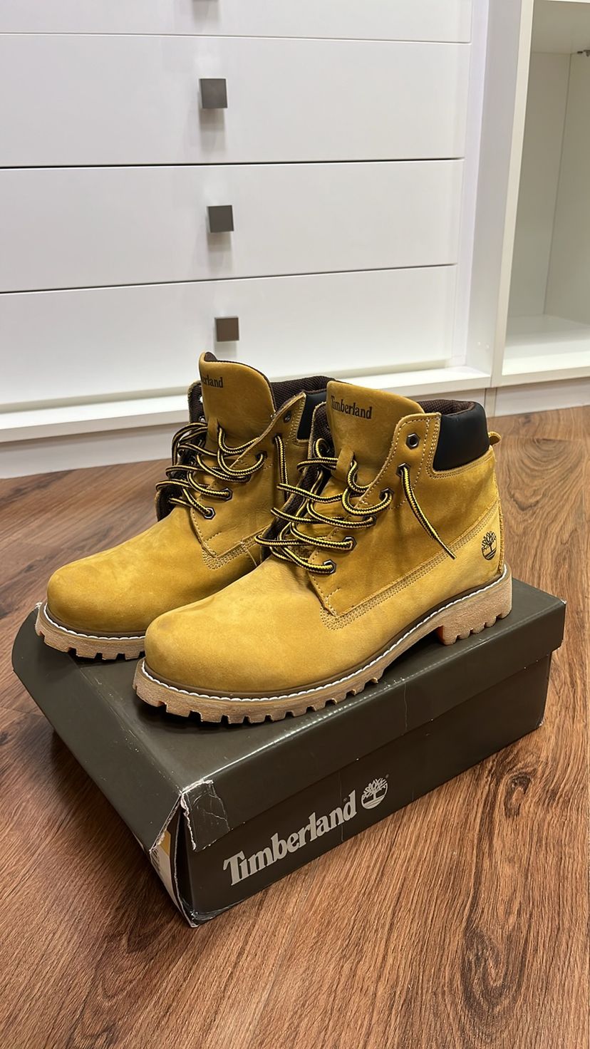 Bota Timberland Yellow Boots | Bota Masculina Timberland Usado ...