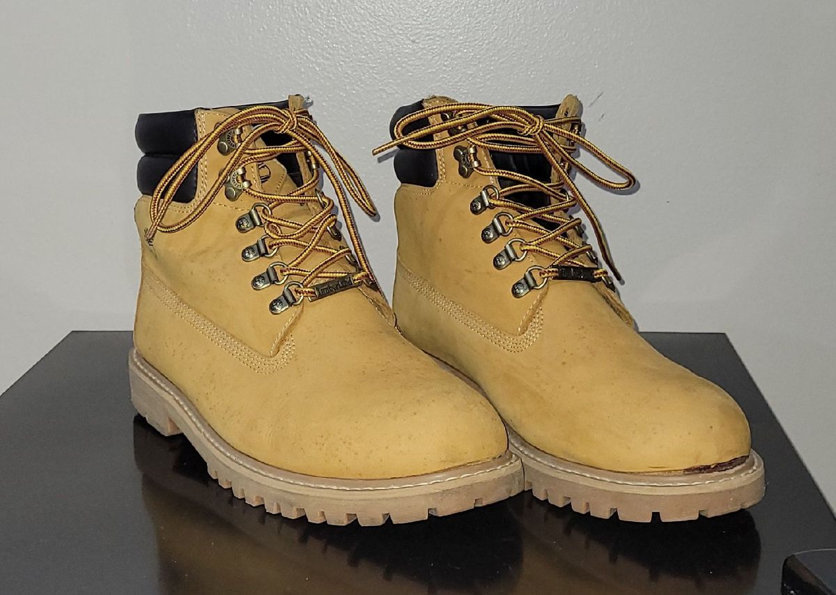 Bota Timberland Yellow Boots Original Tam 43 Caramelo | Sapato ...