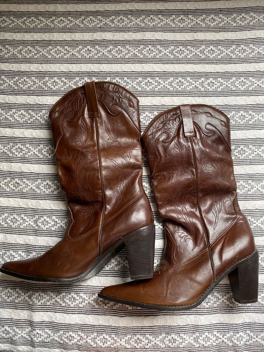 Bota Tipo Country Montaria | Bota Feminina Pyramid Country Usado ...