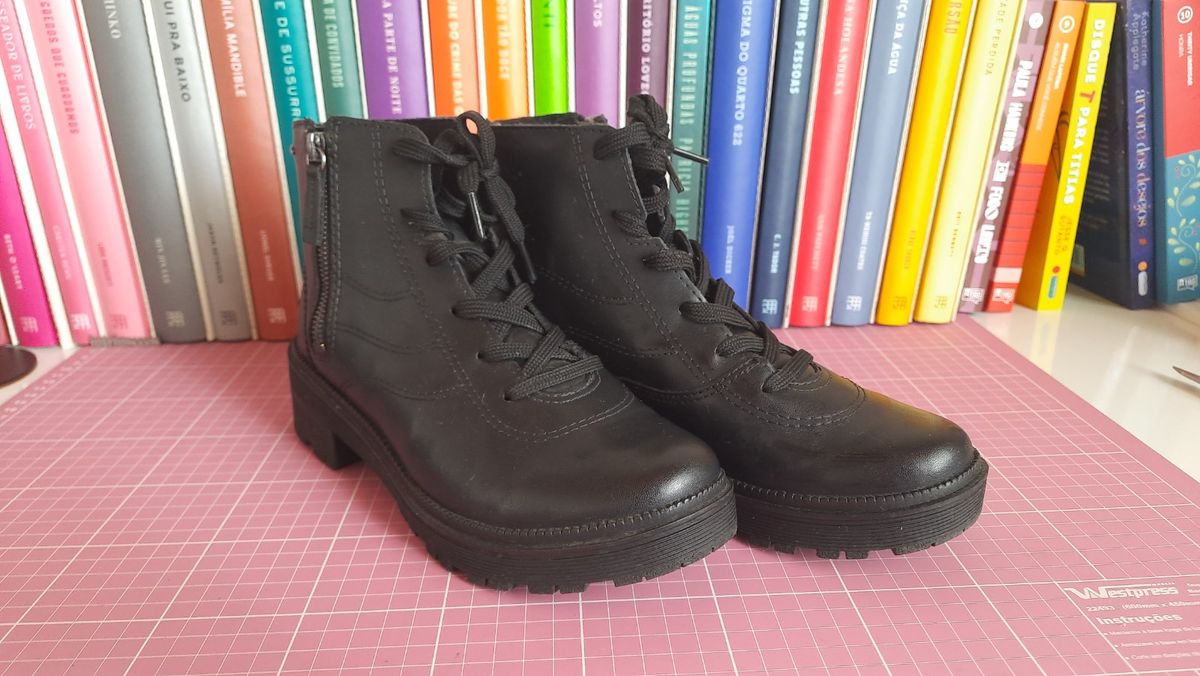 Bota Tratorada Mississipi Preta | Bota Feminina Mississipi Usado ...