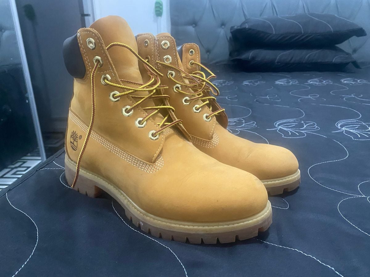 Bota Yellow Boot Timberland 2pac 90s | Bota Masculina Timberland Usado ...