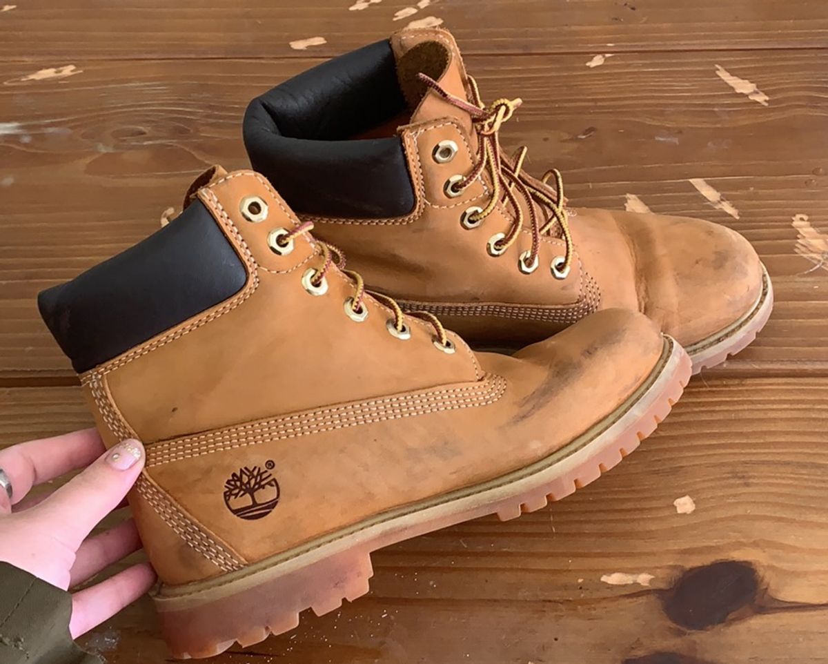 Bota Yellow Boot Timberland | Bota Feminina Timberland Usado 57598357 ...