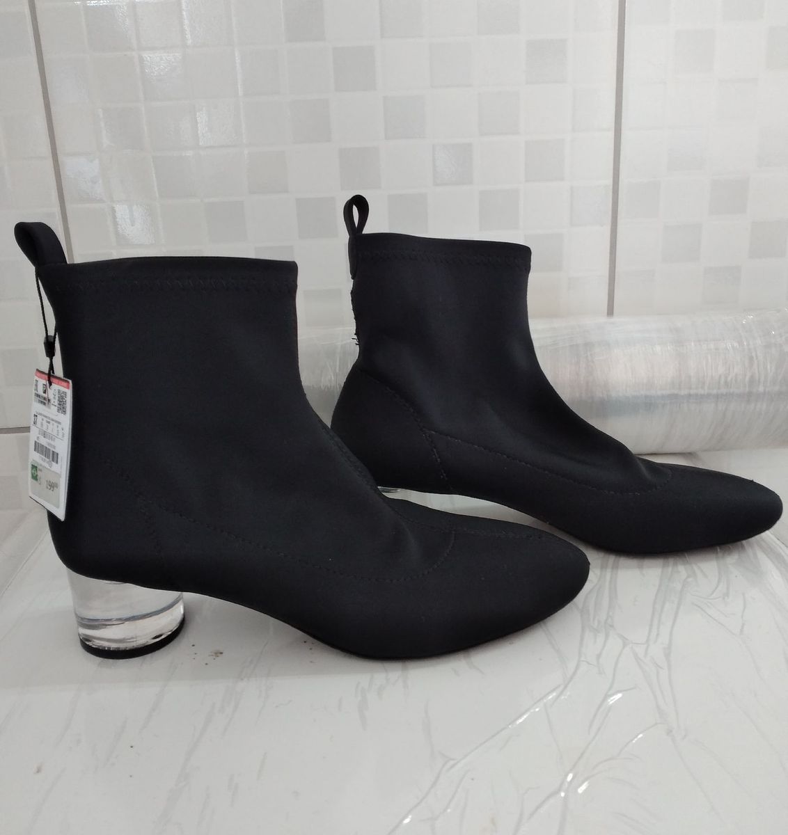 Bota Zara 35 | Bota Feminina Zara Nunca Usado 57510645 | enjoei