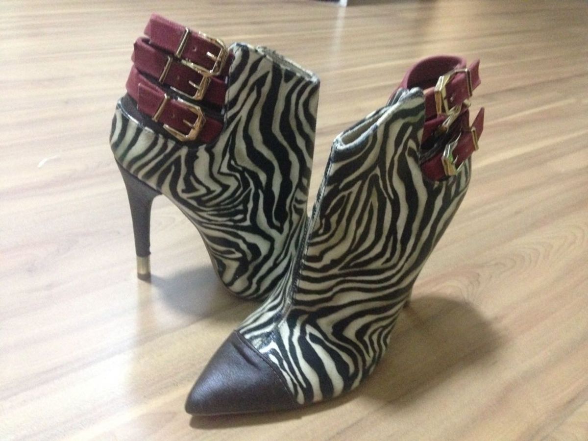 Botas Zebra | Bota Feminina Usado 22750302 | enjoei