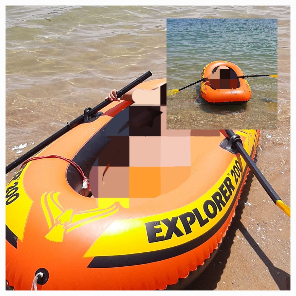 Bote Infantil Inflável Explorer 200 | Item Infantil Explorer 200 Usado ...