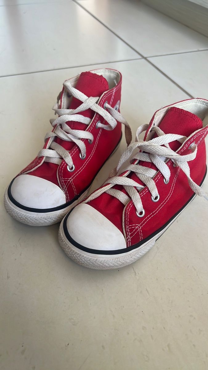 Botinha All Star Original 25 | Calçado Infantil para Meninas All Star ...