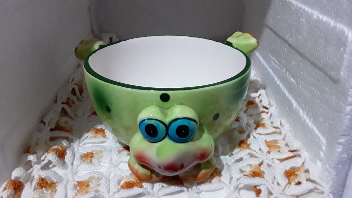 Bowl Sapo Verde | Móvel de Cozinha Nunca Usado 79692048 | enjoei