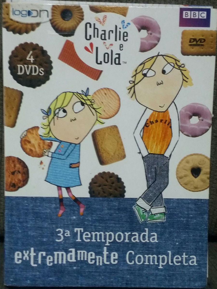 Box 4 Dvds 3a Temporada Charlie e Lola Extremamente Completa | Item ...