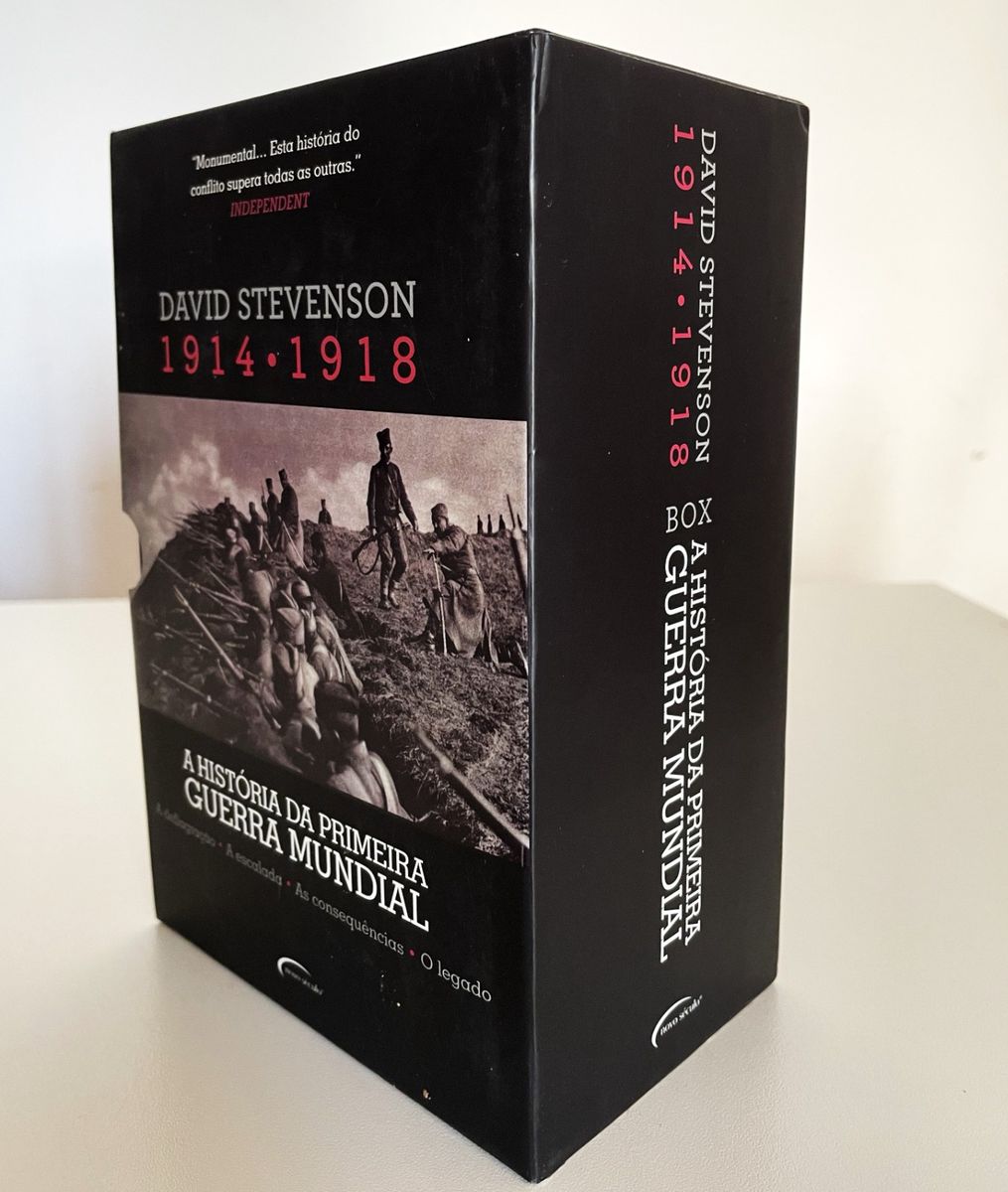 Box a História da Primeira Guerra Mundial - David Stevenson | Livro Editora Novo Século Usado ...