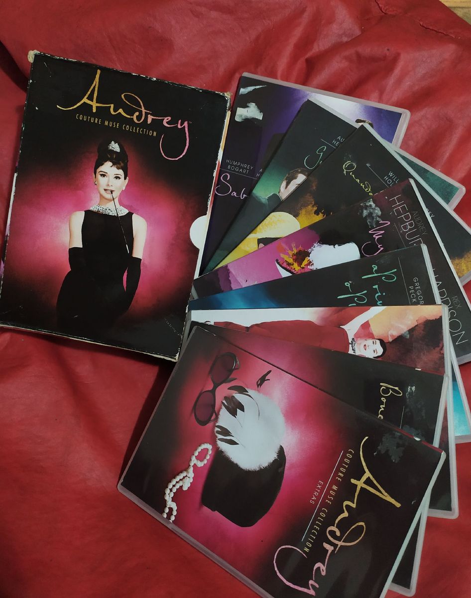 Box Audrey Hepburn 7 Filmes 8 Discos | Filme e Série Dvd Usado 76785748 ...