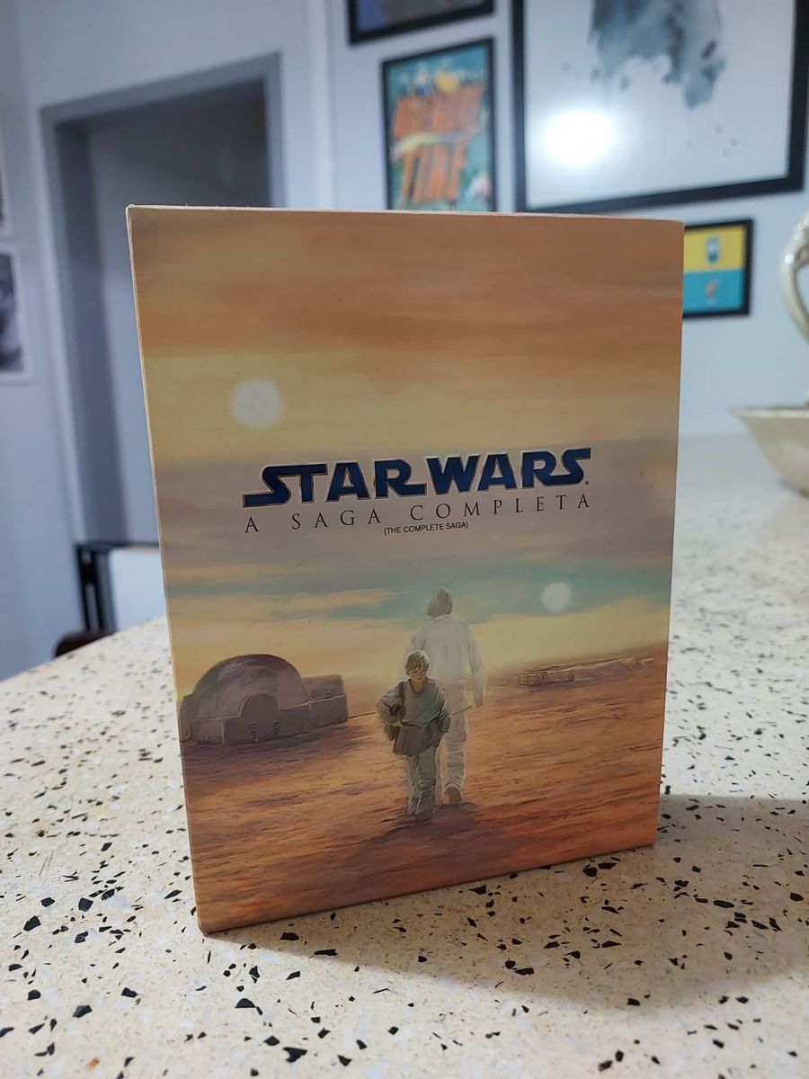 Box Blu-ray Star Wars a Saga Completa - 9 Discos | Filme e Série Star ...