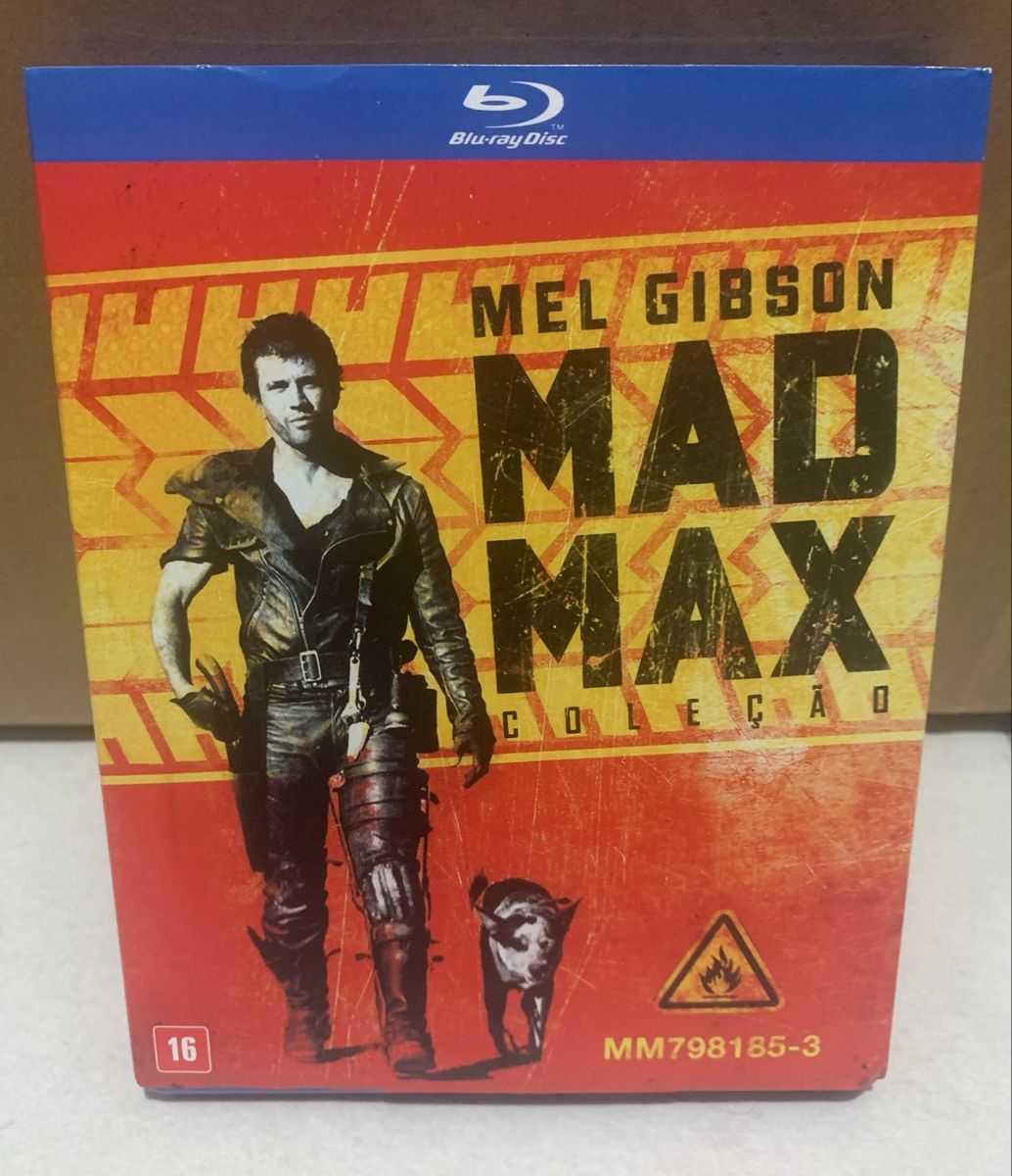 Box Bluray Trilogia Mad Max | Filme e Série Bluray Nunca Usado 77411153 ...
