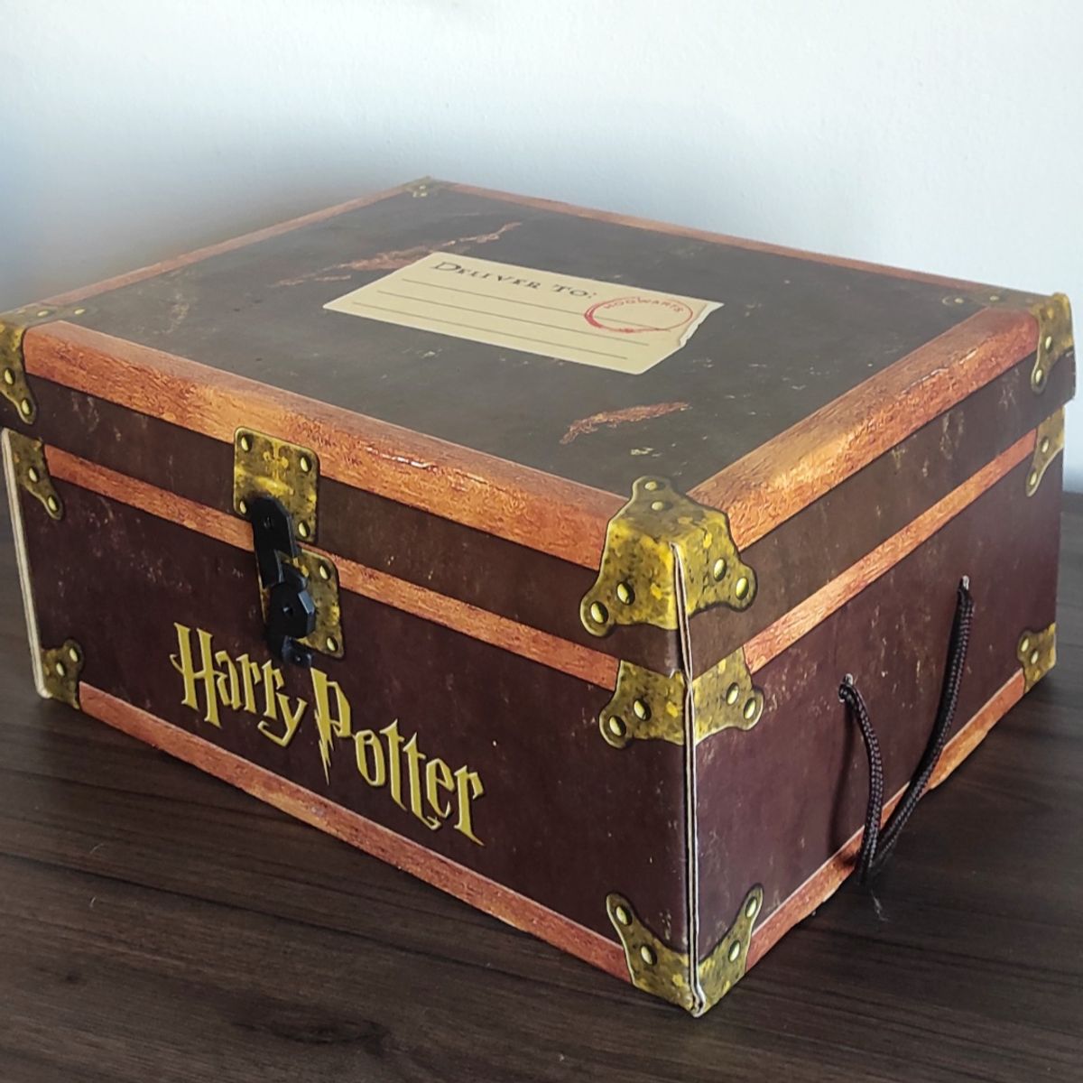 Box Caixa Maleta Harry Potter | Livro Scholastic Inc. Usado 131928832 ...