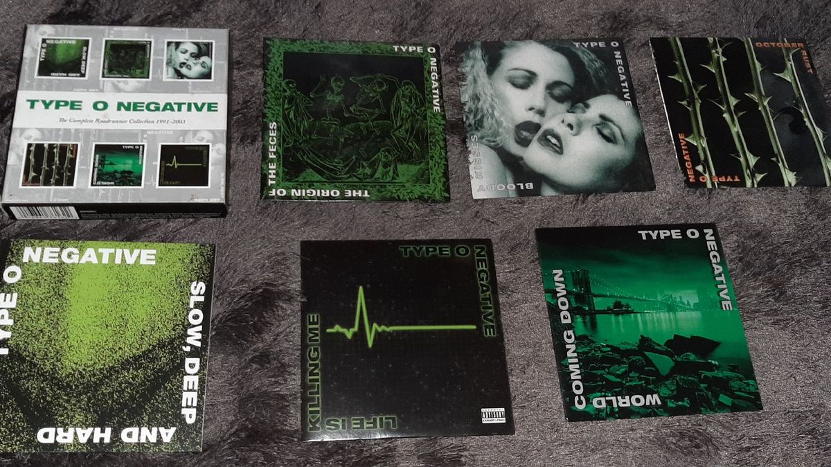 Box Cd Type O Negative - The Complete Roadrunner Collection 1991 2003 ...
