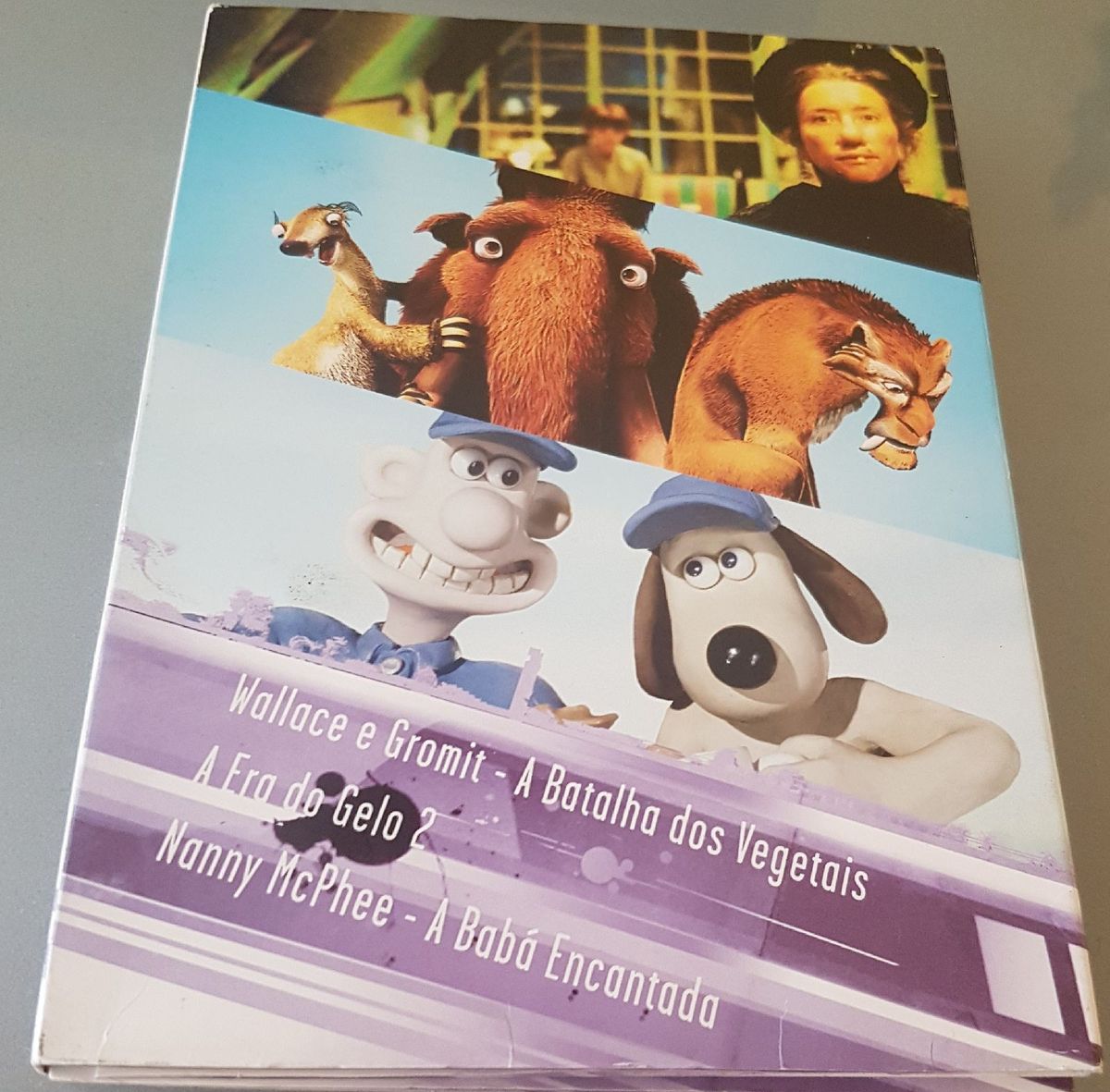 Box Clube Telecine com 3 Filmes Infantis | Filme e Série Telecine Usado ...