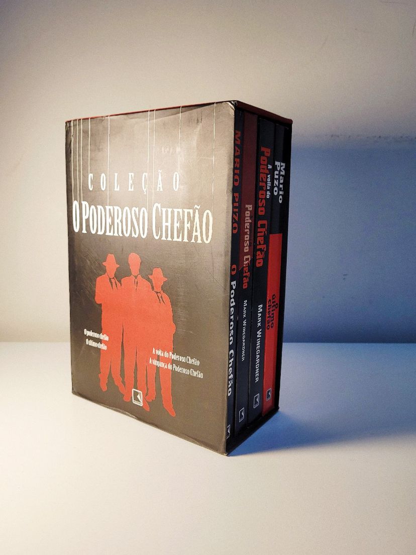 Box/coleção de O Poderoso Chefão com 4 Volumes | Livro Editora Record ...