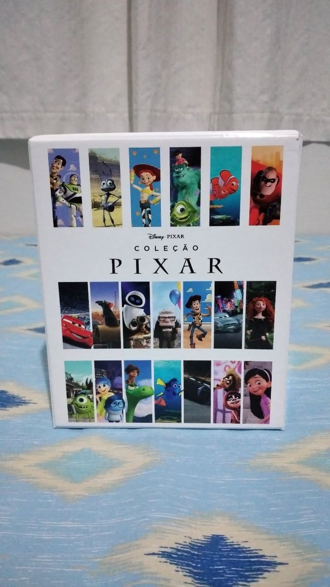 Box - Coleção Dvd Pixar (2018) - 20 Dvds | Filme e Série Disney Usado ...