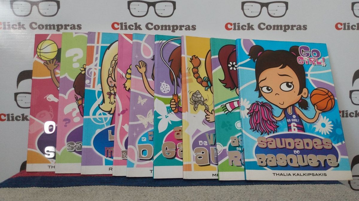 Box Coleção Go Girl 9 Volumes em Excelente Estado de Conservação ...