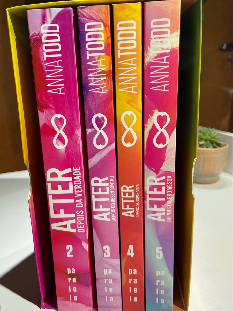 Box Coleção Livros After | Livro Paralela Nunca Usado 79672145 | enjoei