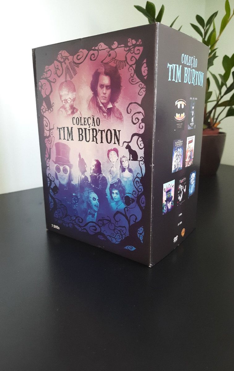 Box Coleção Tim Burton - Dvds | Filme e Série Warner Bros Usado ...