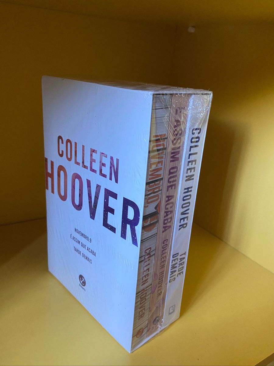 Box Colleen Hoover Fechado | Livro Colleen Hoover Nunca Usado 75076097 ...