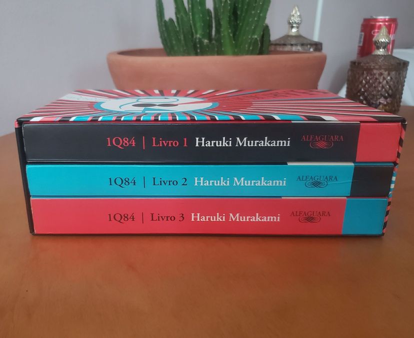 Box com Triologia 1q84 - Haruki Murakami | Livro Haruki Murakami Usado 81105412 | enjoei