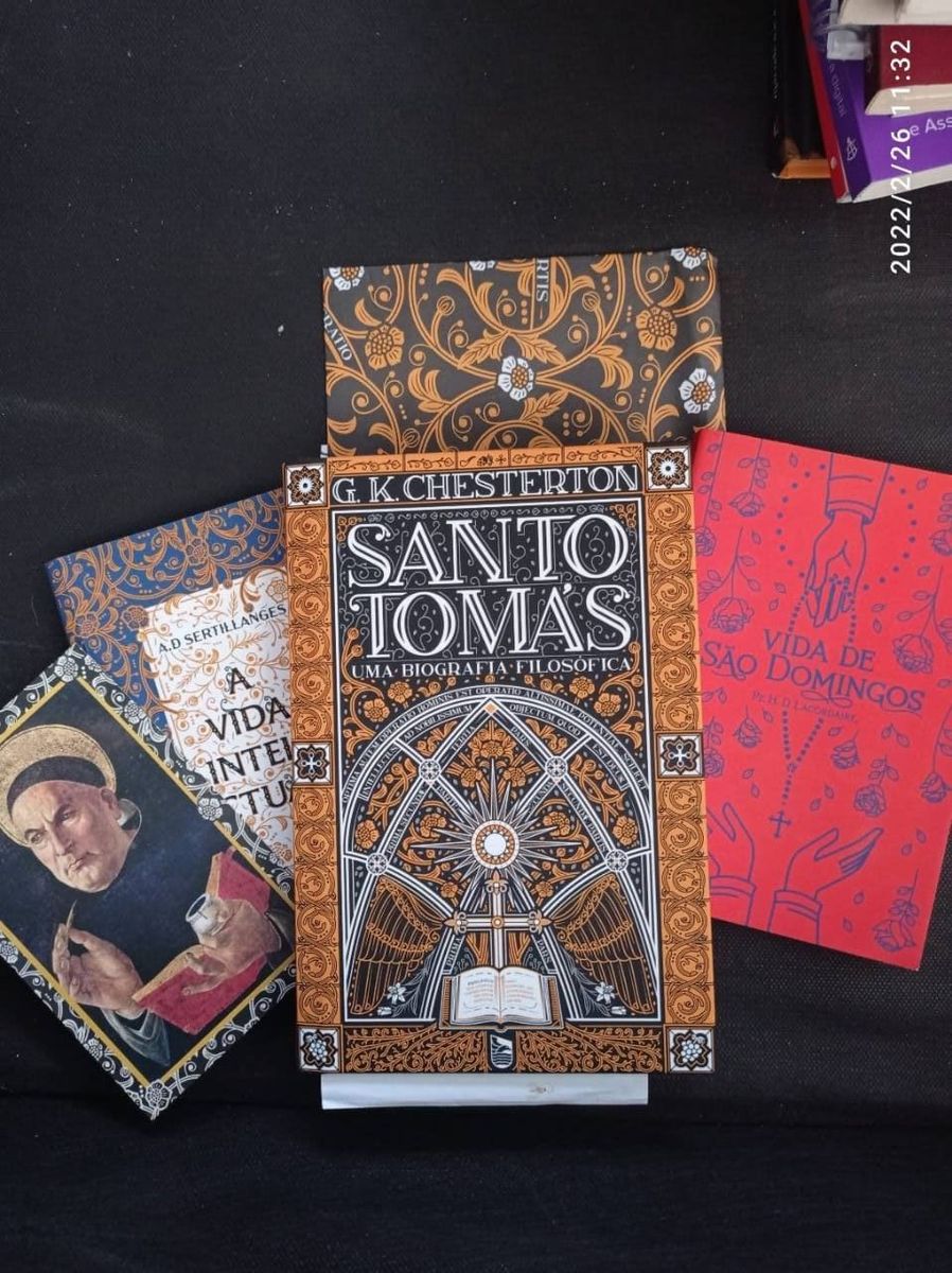 Box Completa Santo Tomas | Livro Minha Biblioteca Católica Usado ...
