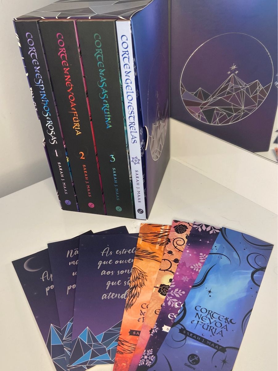 Box Completo Acotar - a Corte de Espinhos e Rosas | Livro Editora ...