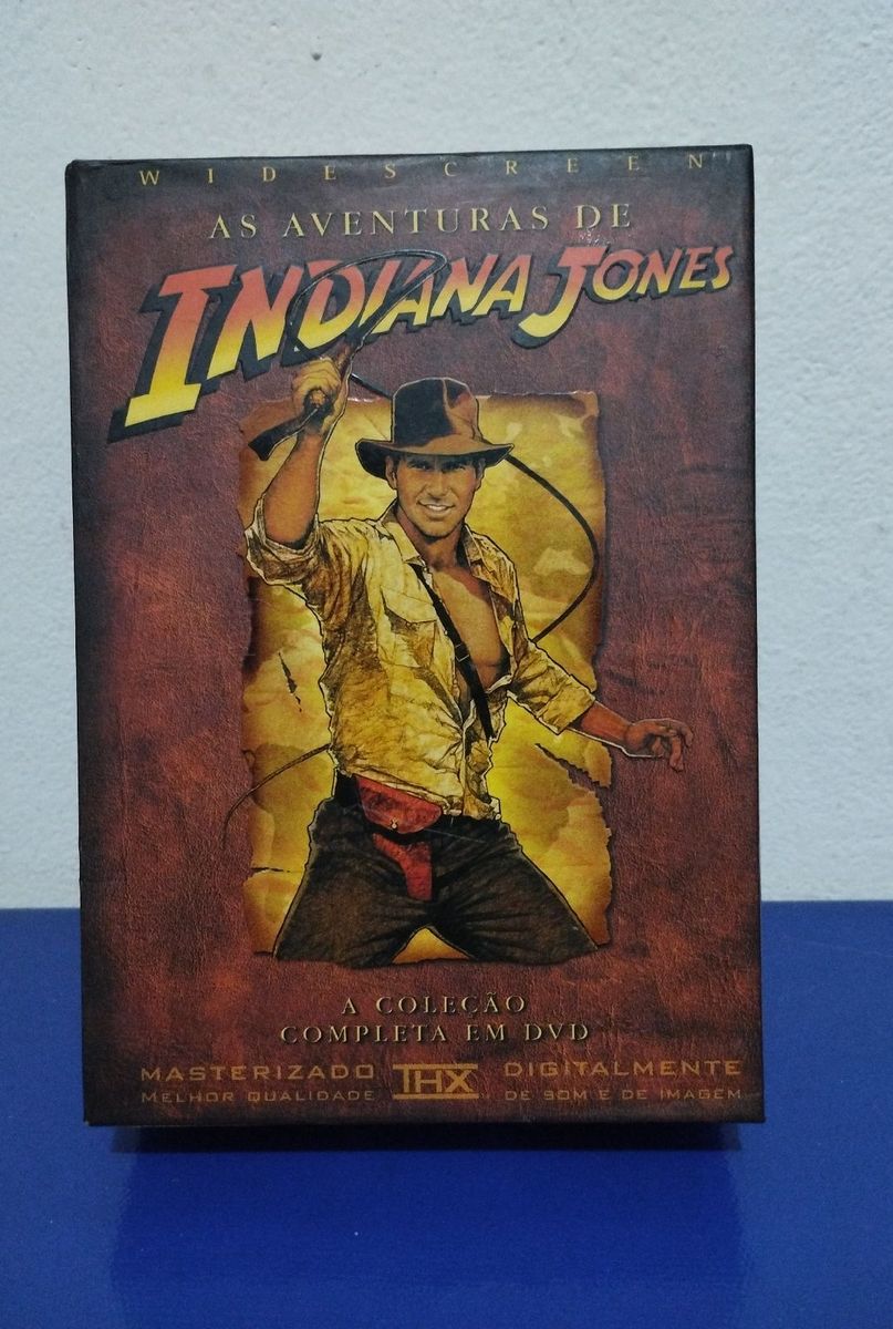 Box Completo em Dvd As Aventuras de Indiana Jones | Item de Música ...