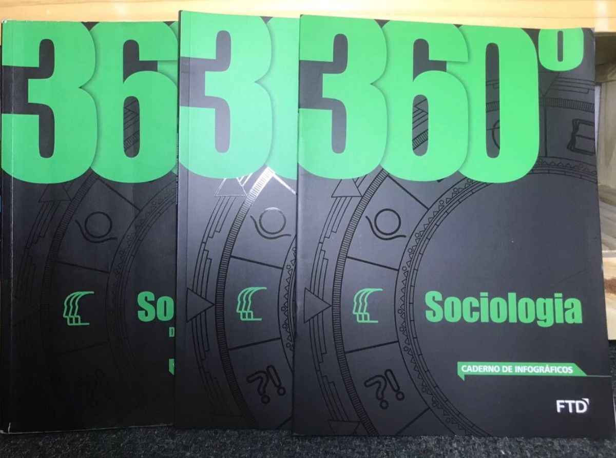 Box Completo Ftd 360 Graus Filosofia | Item de Papelaria Ftd Usado ...