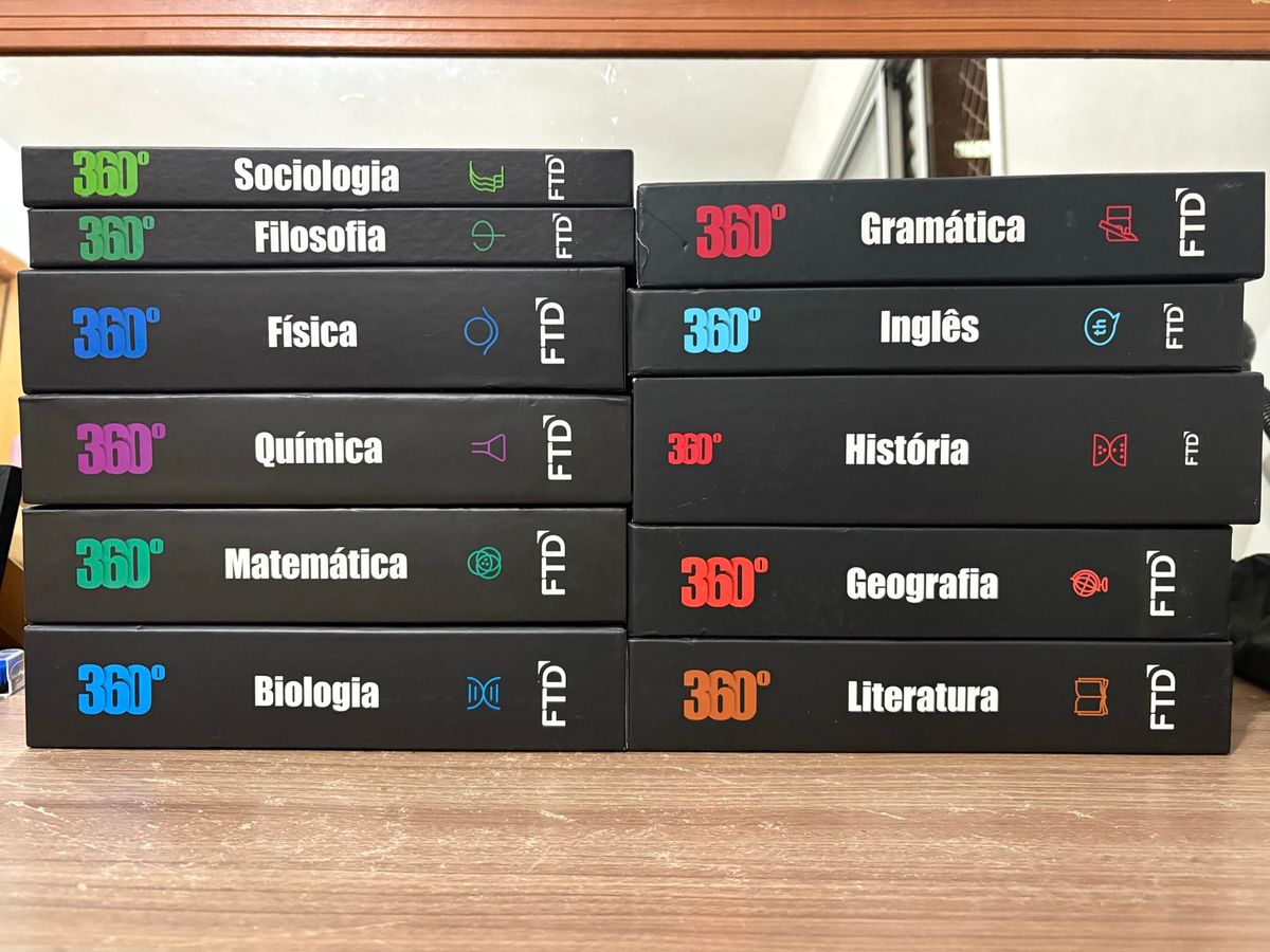Box Completo Ftd 360 | Livro Ftd Usado 117550837 | enjoei