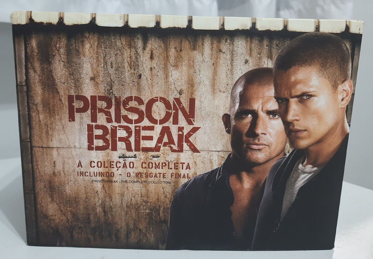 Box de Dvds Série Completa Prison Break | Item de Música Dvd Usado ...