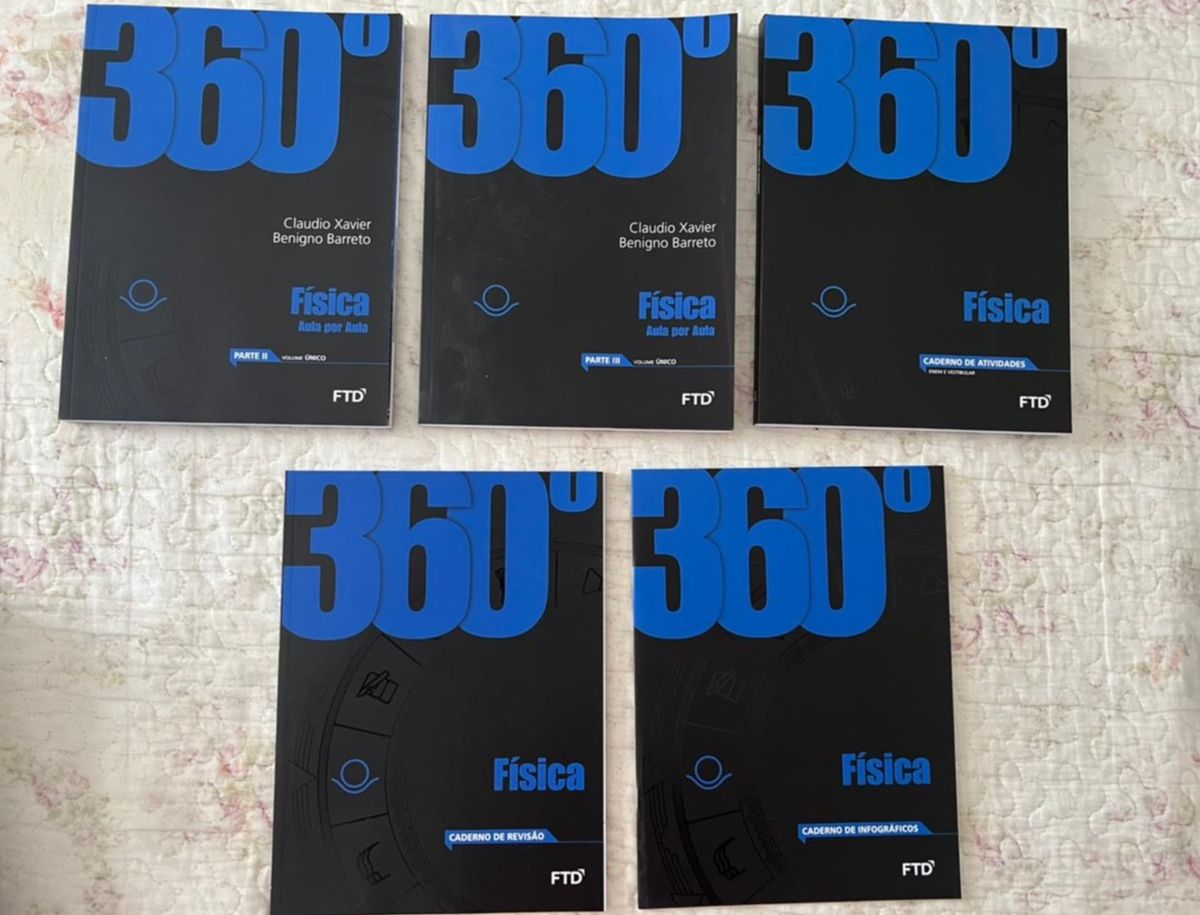 Box de Livro Ftd 360° Física | Livro Ftd Usado 69147039 | enjoei