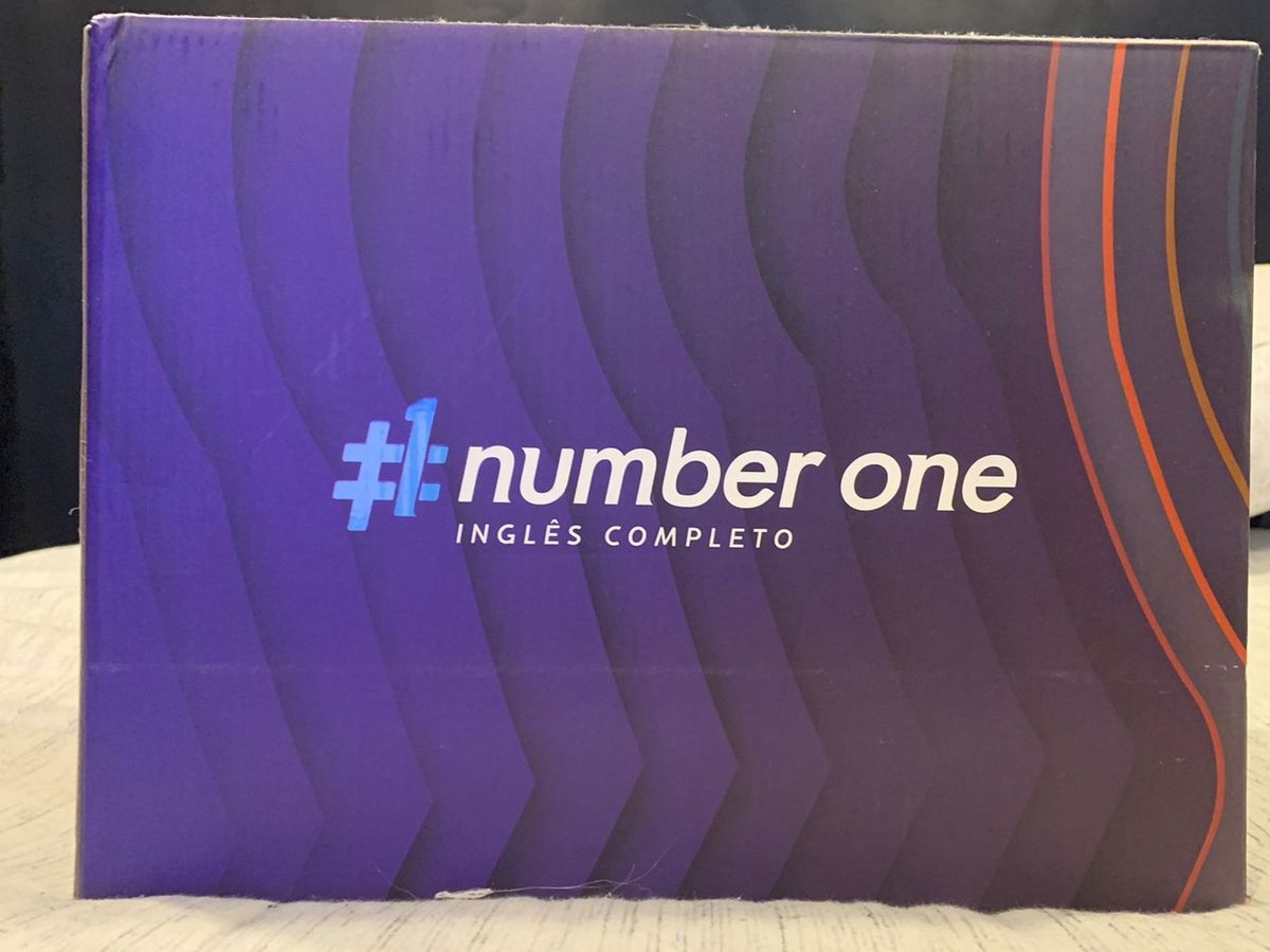 Box de Livros Curso de Inglês Number 1 | Livro Number One Usado ...