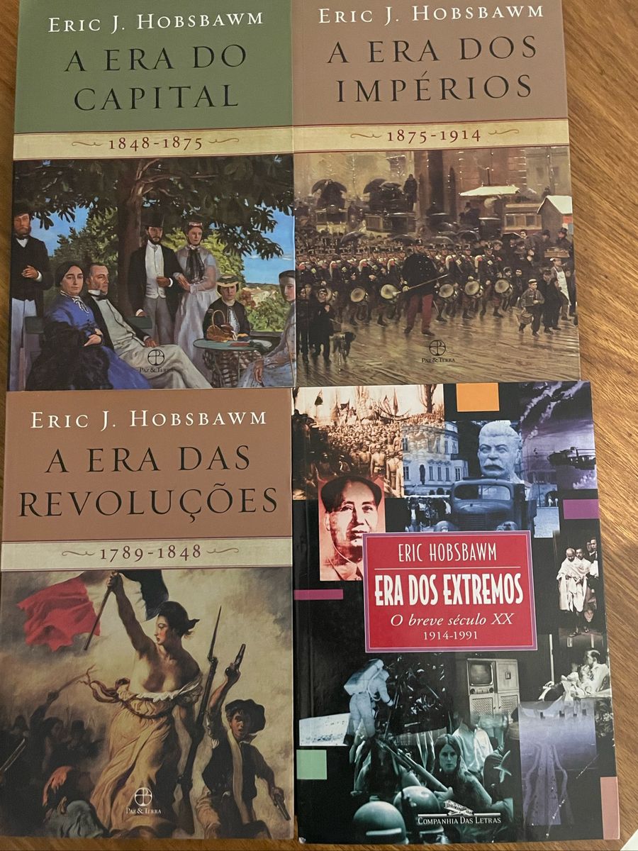 Box de Livros Das Eras - Eric Hobsbawm | Livro Companhia Das Letras Nunca Usado 69786366 | enjoei
