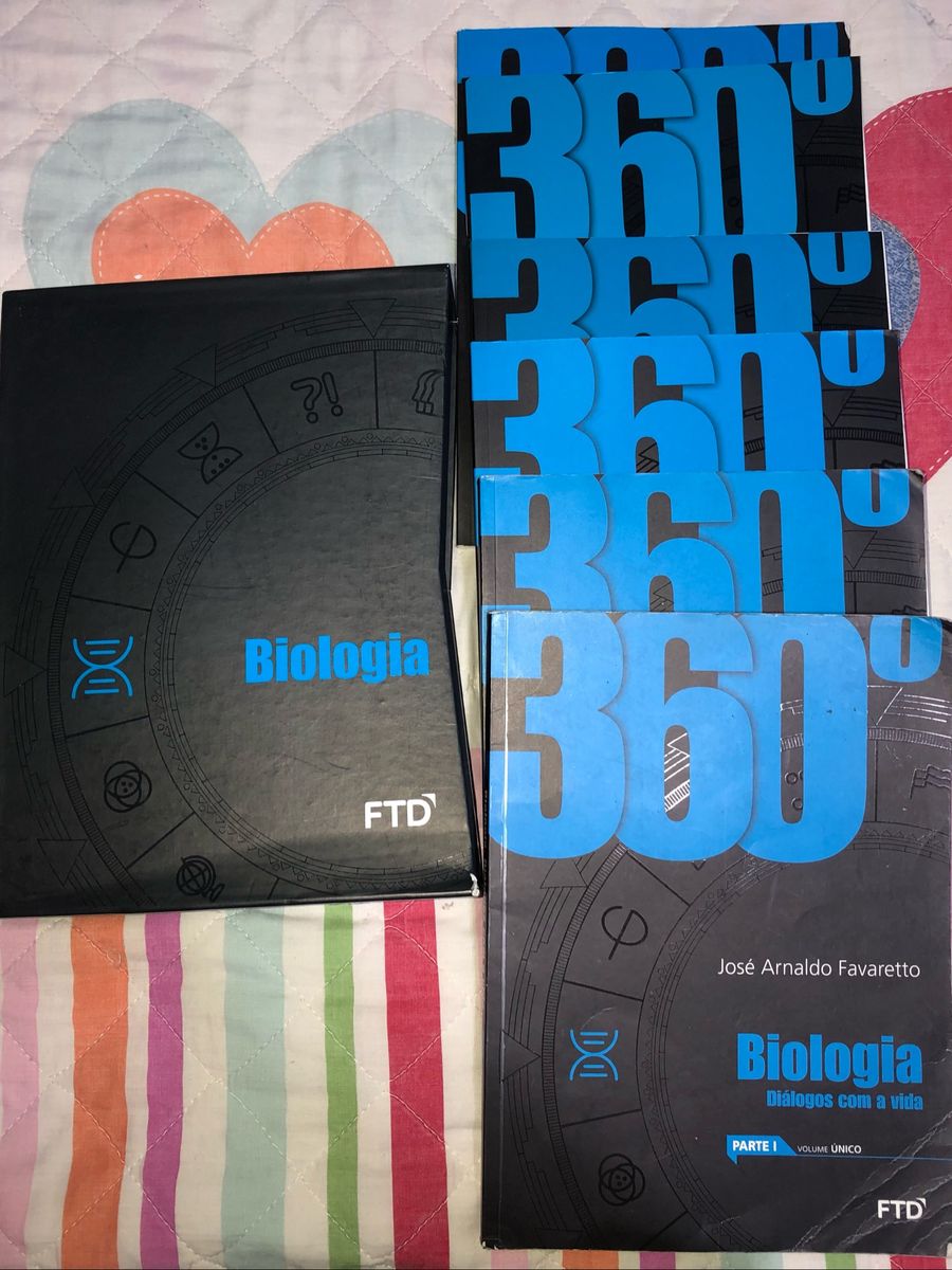 Box de Livros Ftd 360 - Biologia (completo) | Livro Ftd Usado 70098349 ...