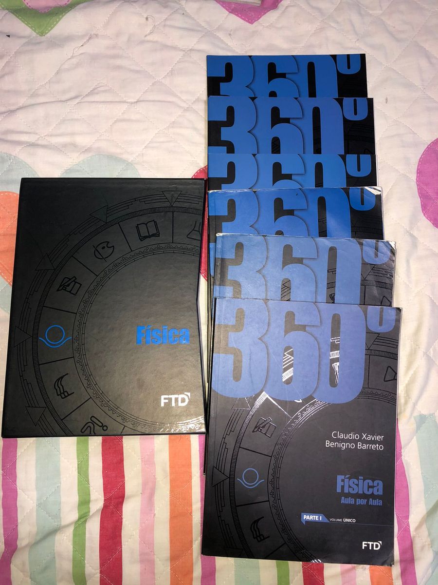 Box de Livros Ftd 360 - Física (completo) | Livro Ftd Usado 73044864 ...