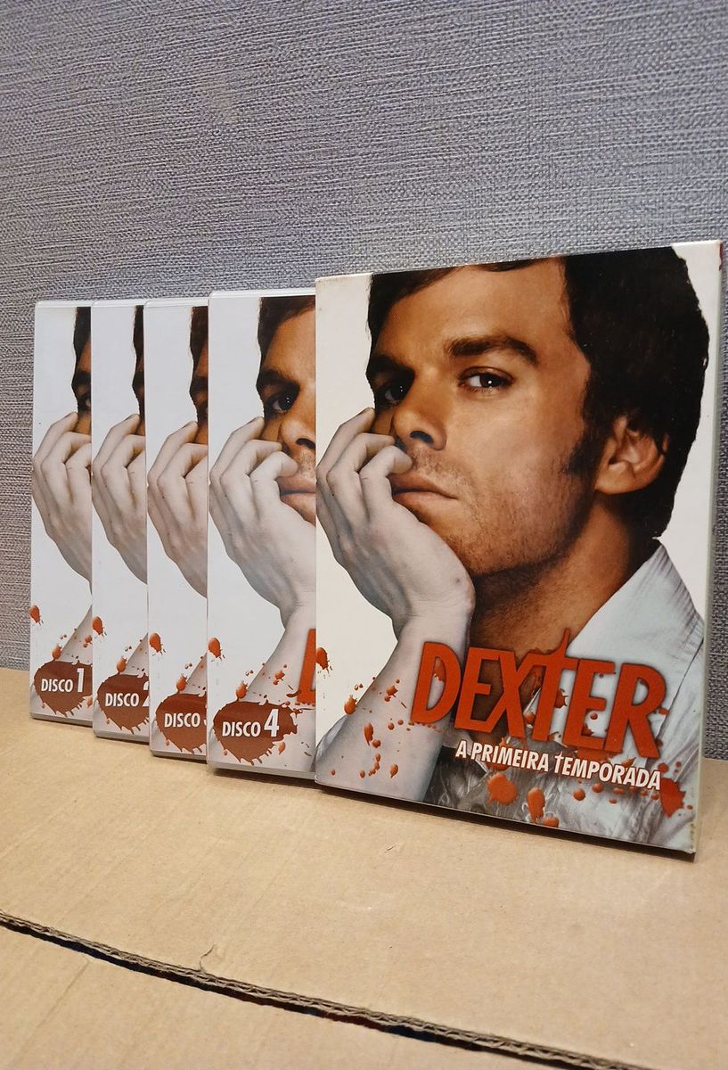 Box | Dexter | 1° Temporada | Dvd | Item de Música Paramount Usado ...