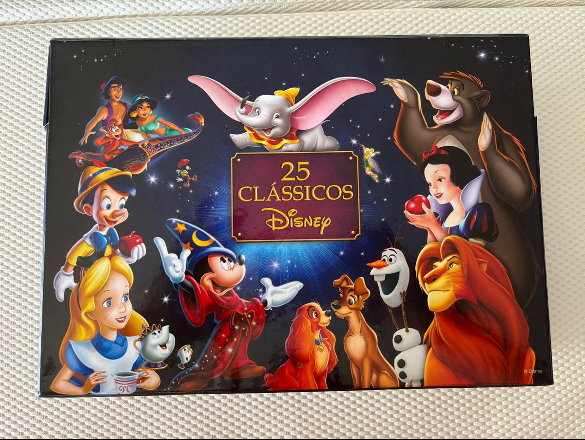 Box Disney 25 Clássicos | TV e Display Disney Usado 93214934 | enjoei