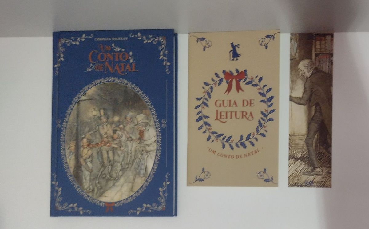 Box do Livro Um Conto de Natal | Livro Clubinho Literário Nunca Usado 84293303 | enjoei