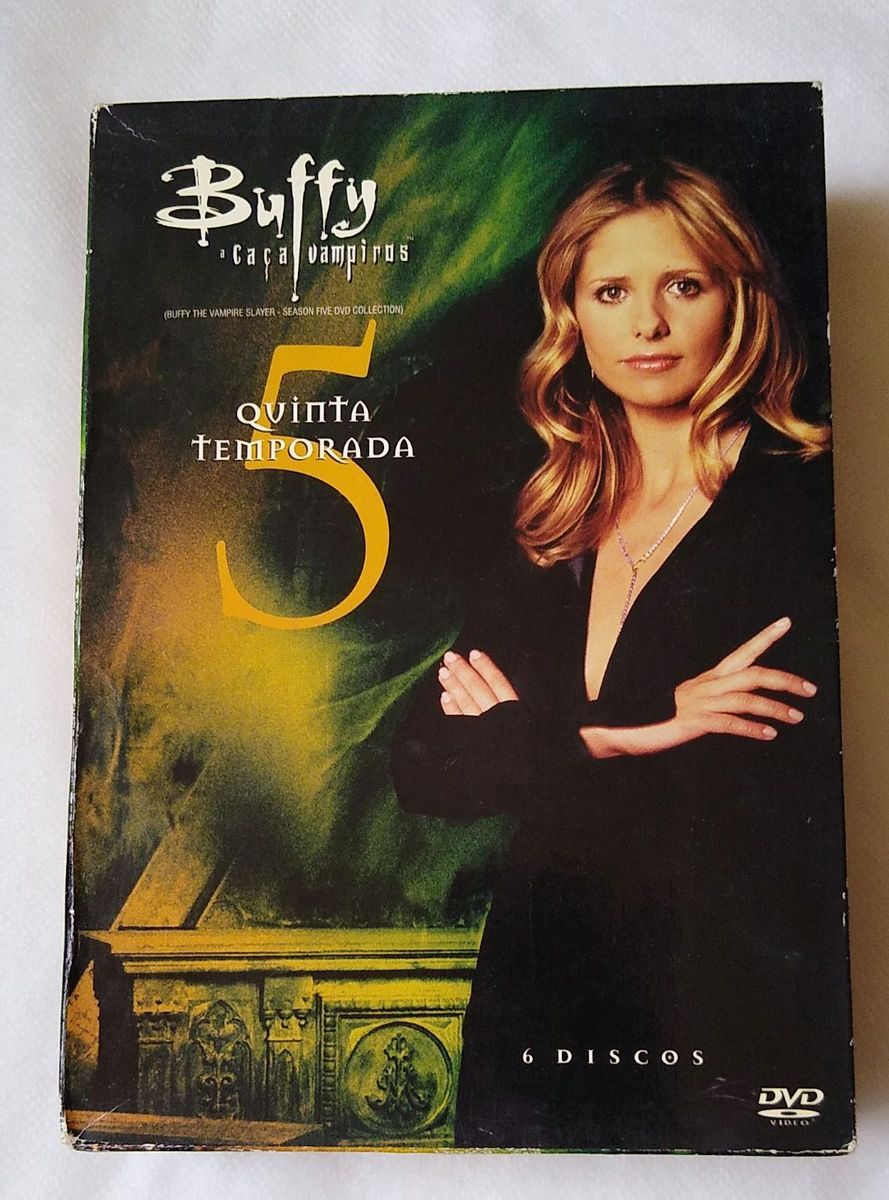 Box Dvd 5 Temporada de Buffy a Caça Vampiros | Filme e Série 20th ...
