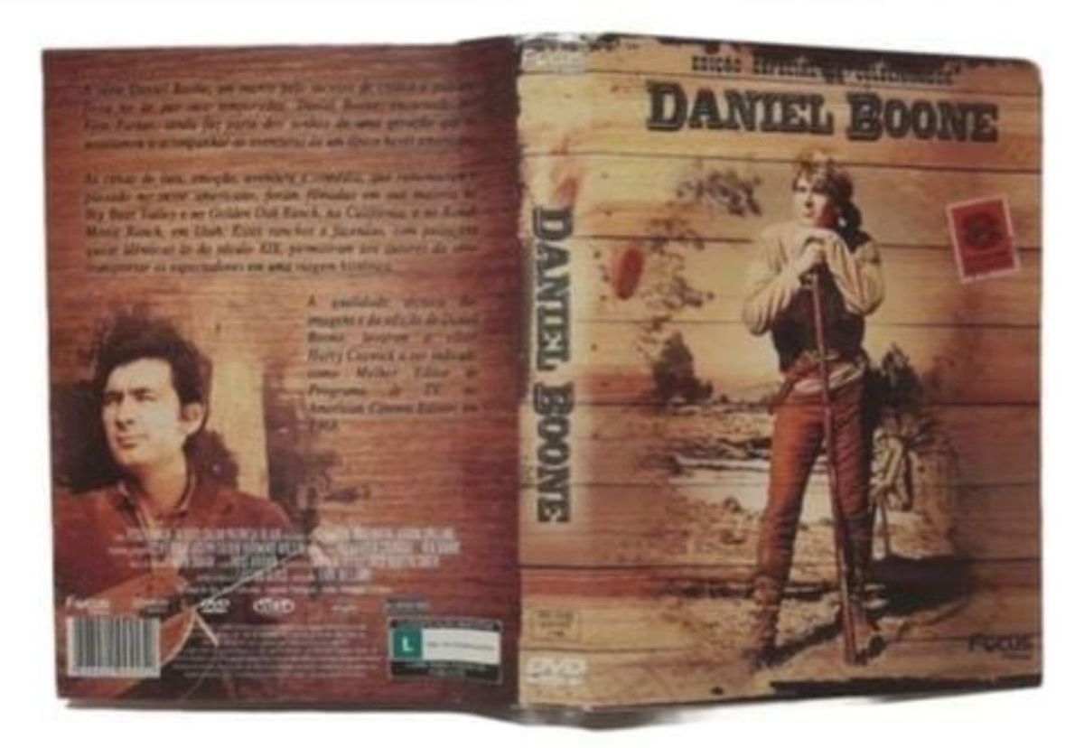 Box Dvd Daniel Boone 8 Discos Edição Colecionador | Item de Música Dvd ...